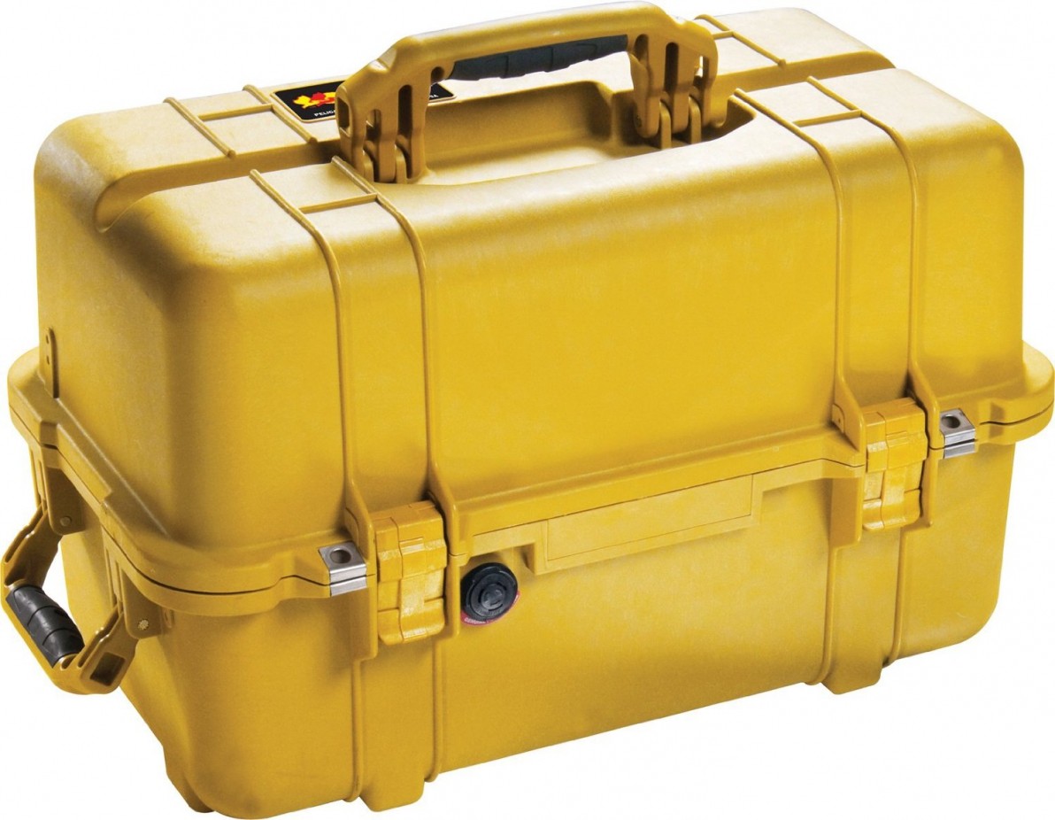 Peli 1460 Tool + Tray Case Yellow > PELI CASES > M & A ltd
