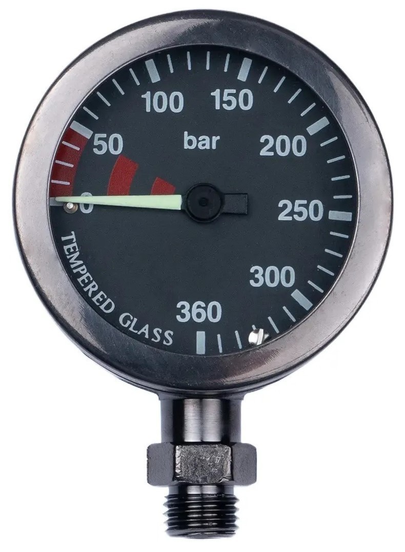 Pressure Gauge Tek 52 PVD Black